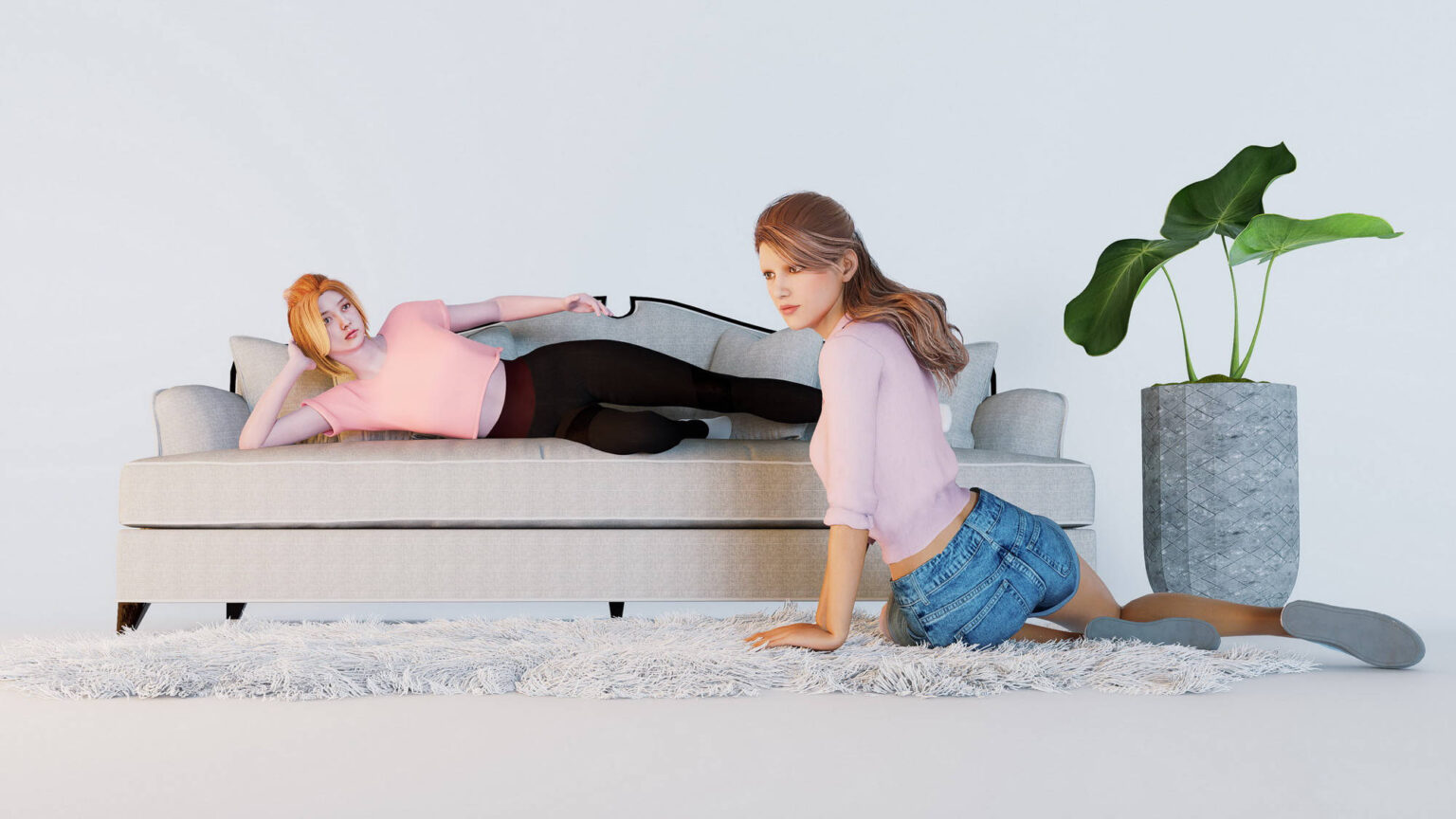 Offline Assets Library for D5 Render