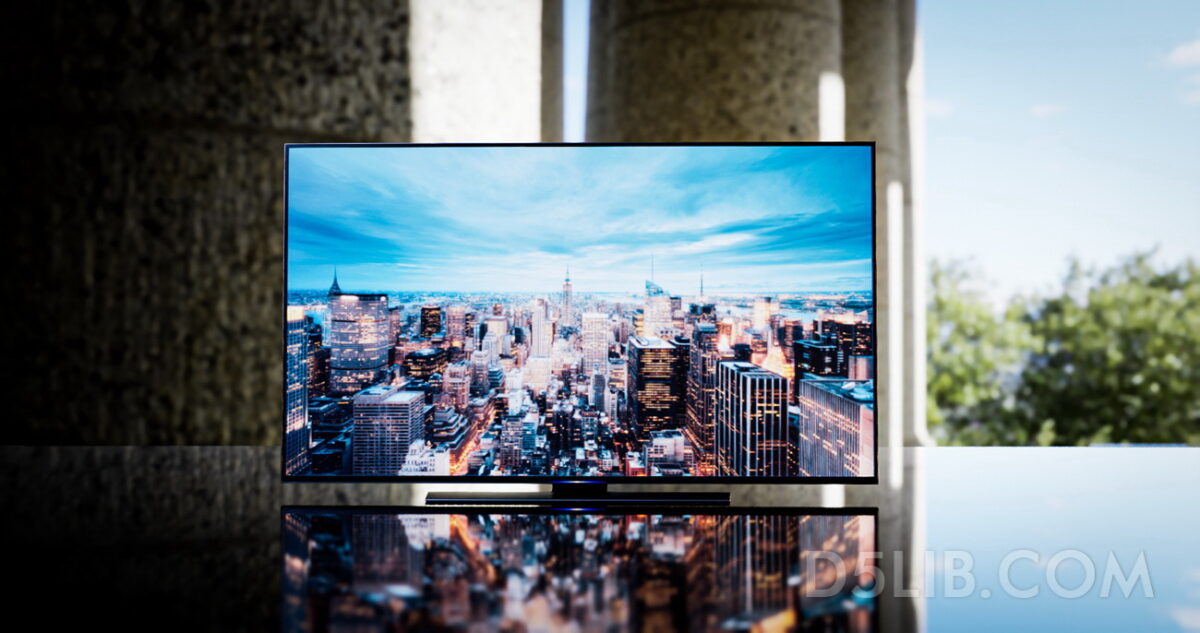 Free TV screen Model Assets for D5 Render Download-268