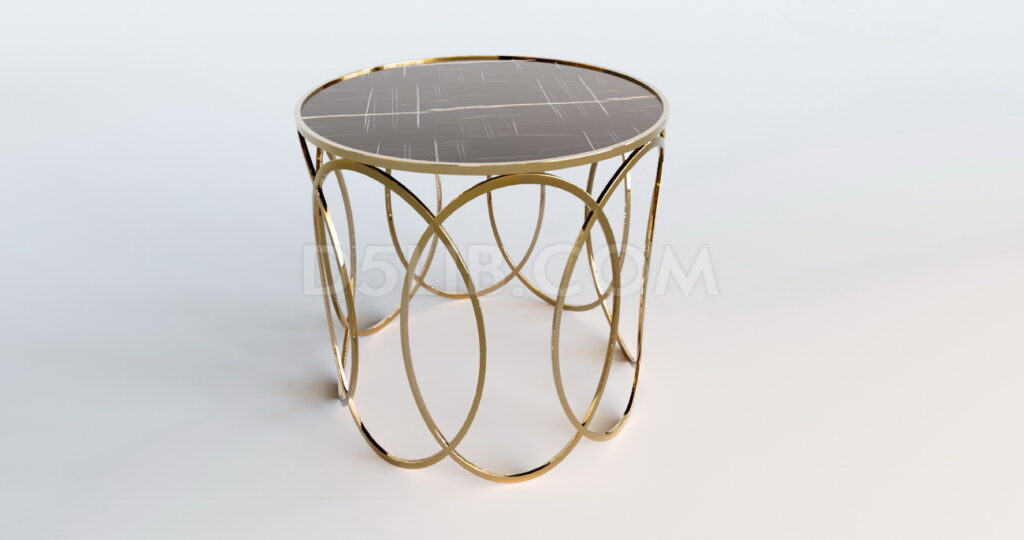 Free Side Table Model Assets for D5 Render Download-322